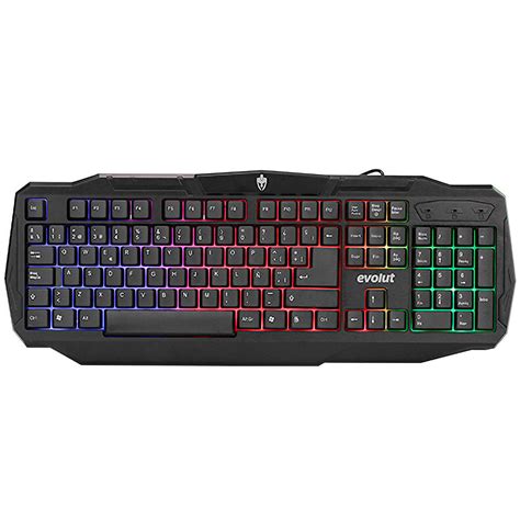 Teclado Gamer ABNT2 Backlight LED Evolut EG 207 Ranger Mundoware
