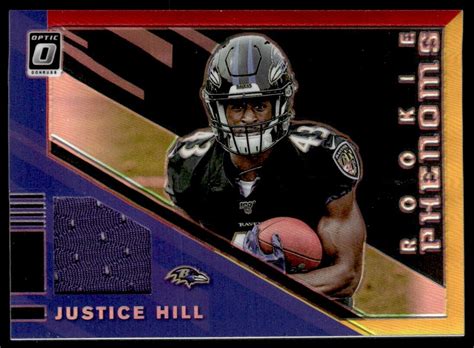 2019 Donruss Optic Rookie Phenoms Jerseys Horizontal Red Yellow 33