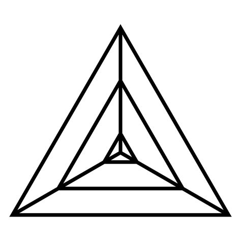 Triangular Chart Diagram Spider 3S Blank Triangle Radar Chart Template