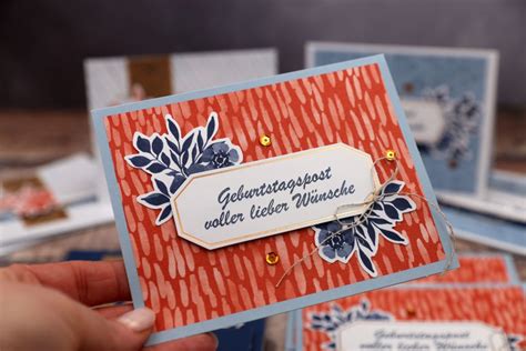 Komplett Kartenset Voller lieber Wünsche von Stampin Up
