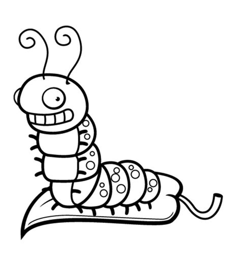 Desenhos De Minhocas Para Imprimir E Colorir Pintar