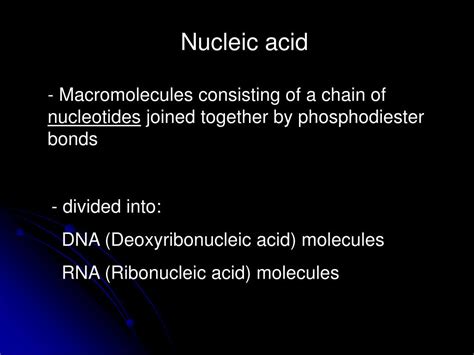 PPT Nucleic Acid Structure And Organization PowerPoint Presentation