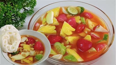 ASINAN BUAH SEGAR DAN MANTAP YouTube