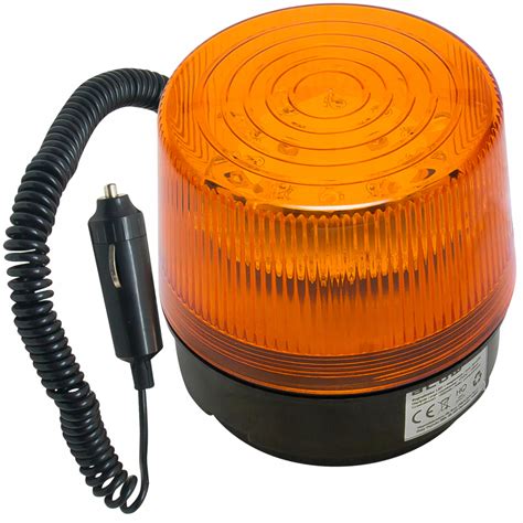 LAMPA OSTRZEGAWCZA BŁYSKOWA LED MAGNES KOGUT 12V 26 429 za 57 zł z