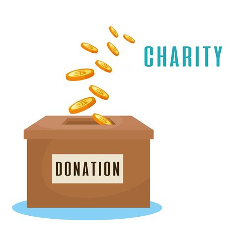 Charity And Donation Box Vector Art At Vecteezy