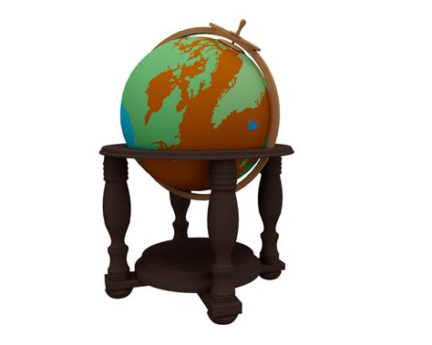 Free 3d Render Of Geographical Globe Of Planet Standing Earth 8880417