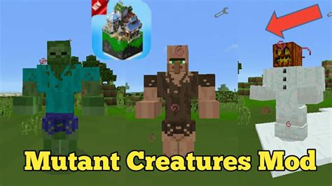 New Mutant Creatures Mod In Mastercraft Youtube