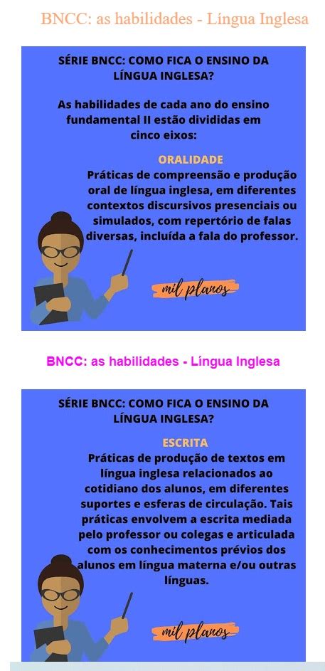 Neidinha Franca BNCC as habilidades Língua Inglesa