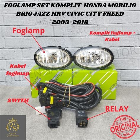 Jual Foglamp Honda Mobilio Brio Jazz HRV CRV Civic City Freed 2003 2018