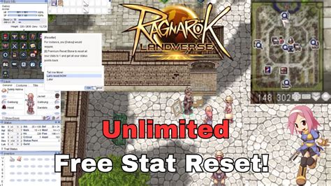 Ragnarok Landverse Stat Reset Guide YouTube