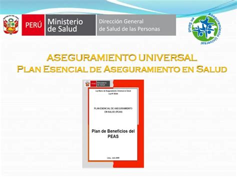 PPT ASEGURAMIENTO UNIVERSAL Plan Esencial De Aseguramiento En Salud
