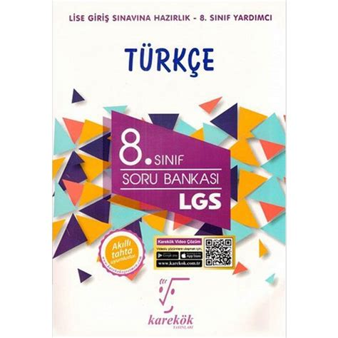 Karekök Yayınları 8 Sınıf Lgs Türkçe Soru Bankası Kitabı ve Fiyatı