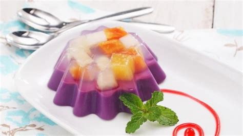 Cara Membuat Puding Ubi Ungu Sinau