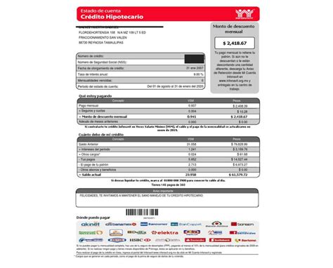 Comprobante De Pago Infonavit Image To U