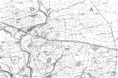 Map Of Northumberland Sheet 085 Ordnance Survey 1864 1867 PICRYL