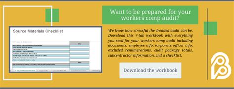 Workers Comp Audit Worksheets