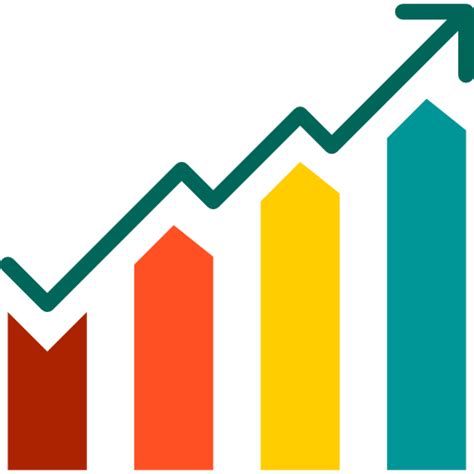 Gráfico de barras Iconos gratis de flechas