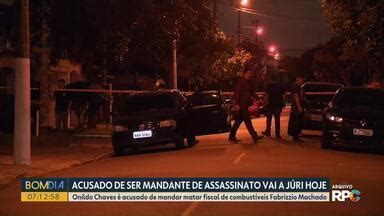 Bom Dia Paraná Acusado de ser mandante de assassinato vai a júri hoje