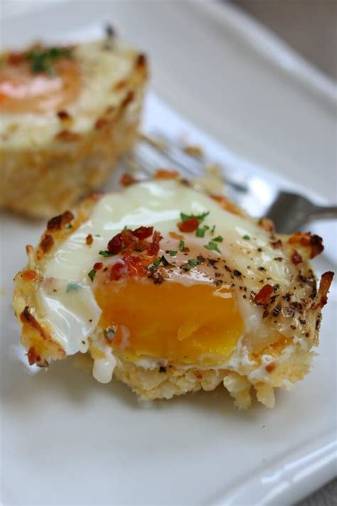 Baked Egg Muffins With Hash Brown Crust 365 Days Of Slow Cooking And