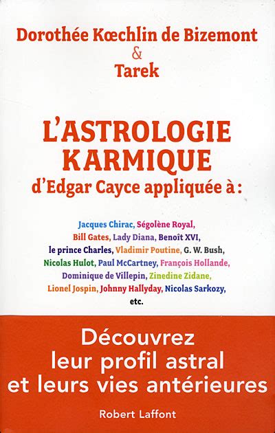 L astrologie karmique d Edgar Cayce appliquée broché Dorothée