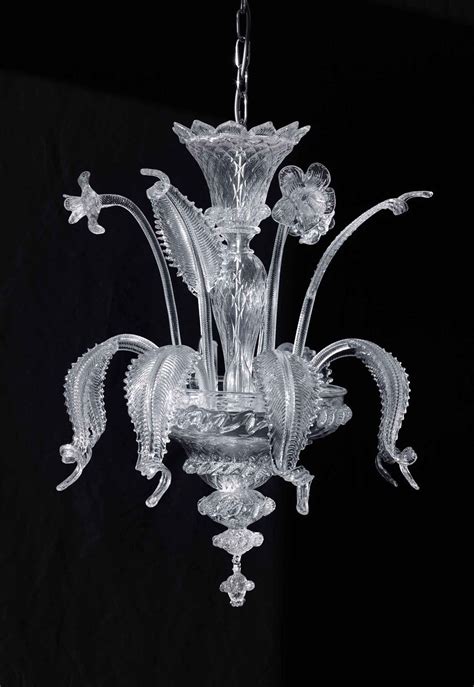 Lustre clássico DARWIN HALL Magie di Murano em vidro soprado em