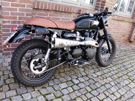 Details Zum Custom Bike Triumph Scrambler Des H Ndlers Triumph Leipzig