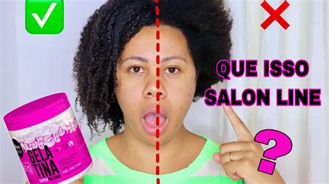 RESENHA GELATINA SUPER VOLUME SALON LINE YouTube