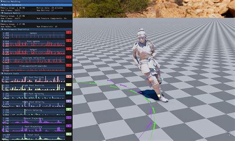Motion Matching In O De A Data Driven Animation Technique