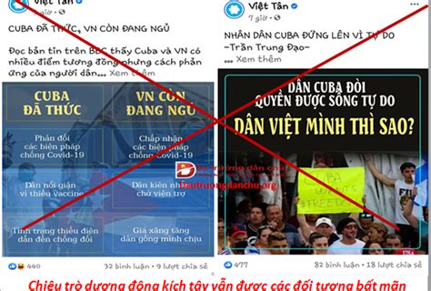 Cảnh giác với thủ đoạn lợi dụng biểu tình tại Cuba để kích động chống phá