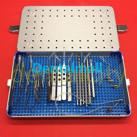 21pcs Set Ophthalmic Cataract Eye Micro Surgery Surgical Instruments
