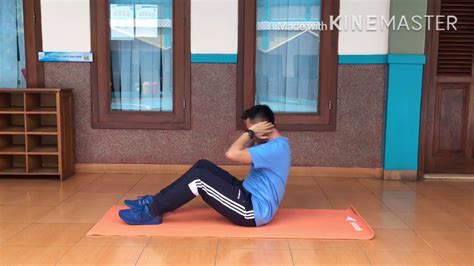 Latihan Kebugaran Jasmani Sit Up YouTube