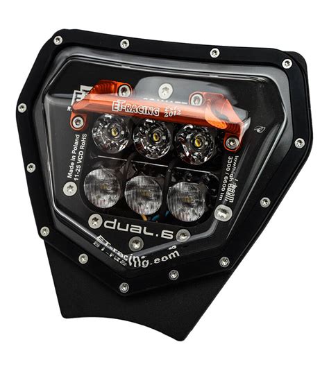 Led Lamp Headlight Dual Ktm Cc Up Tbi Exc F Xc Xc F Only