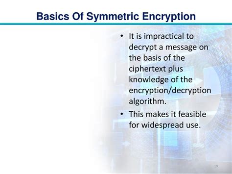 basics of symmetric encryption ppt download