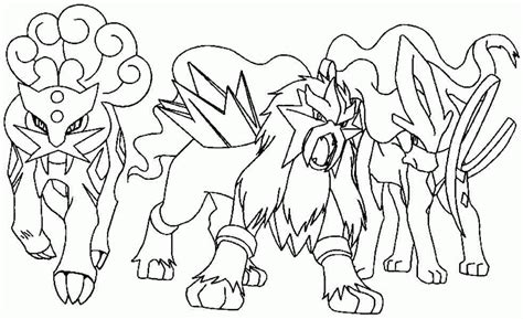 Dibujo para colorear Pokémon legendario Dibujos para colorear