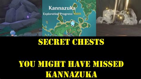 Kannazuka Island Secret Chests Hidden Walls All Missable Locations