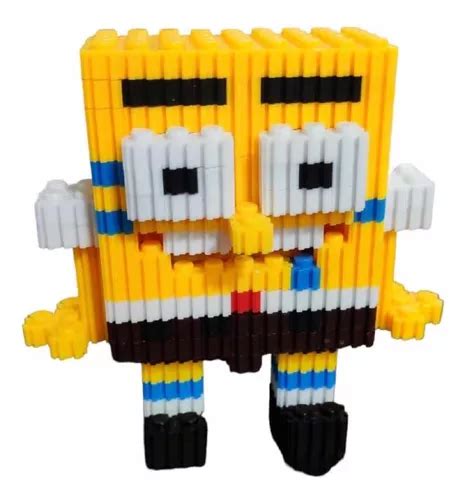 Juego De Micro Bloques De Construcci N Bob Esponja Meses Sin Inter S