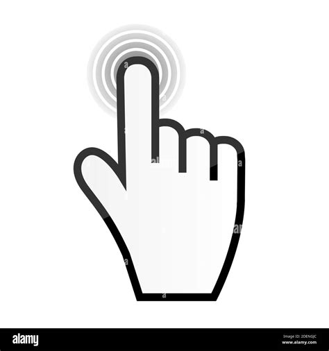 Hand Mouse Cursor Pointer Hand Cursor Icons Pixelated Vector Hand