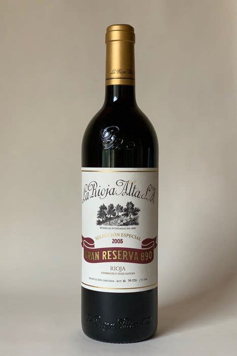 2005 La Rioja Alta Gran Reserva 890 Selección Especial Catawiki