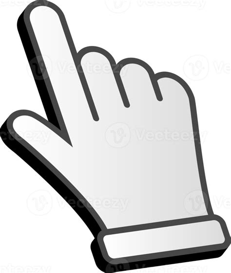Cursor 3d Mano 11356780 PNG