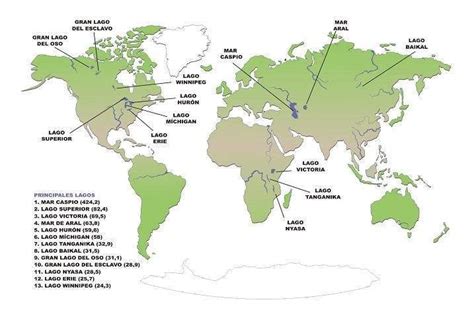 Total 94 Imagen Planisferio De Rios Lagos Y Lagunas Con Nombres Porn