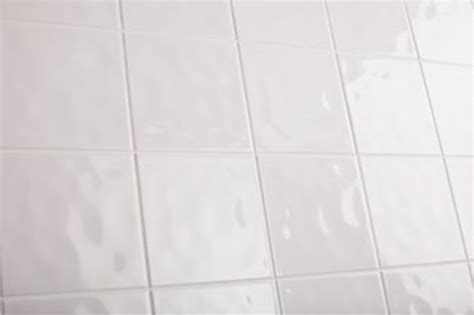 Johnson Tiles Polar White Bumpy Gloss Glazed Ceramic Wall Tile