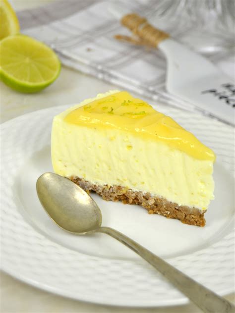 Tarta de yogur de limón Sin horno Cuuking Recetas de cocina