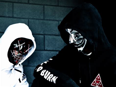 K Hacker Neon Mask Wallpapers Wallpaper Cave