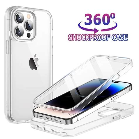 Funda Protectora A Prueba De Golpes Para IPhone Carcasa Completa De PC