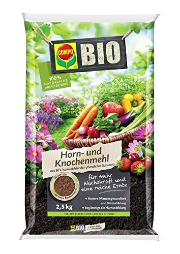 COMPO BIO Hornmehl 2 5 Kg Blumenzwiebeln Eu