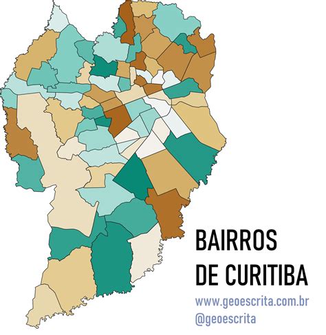 Mapa De Curitiba Bairros