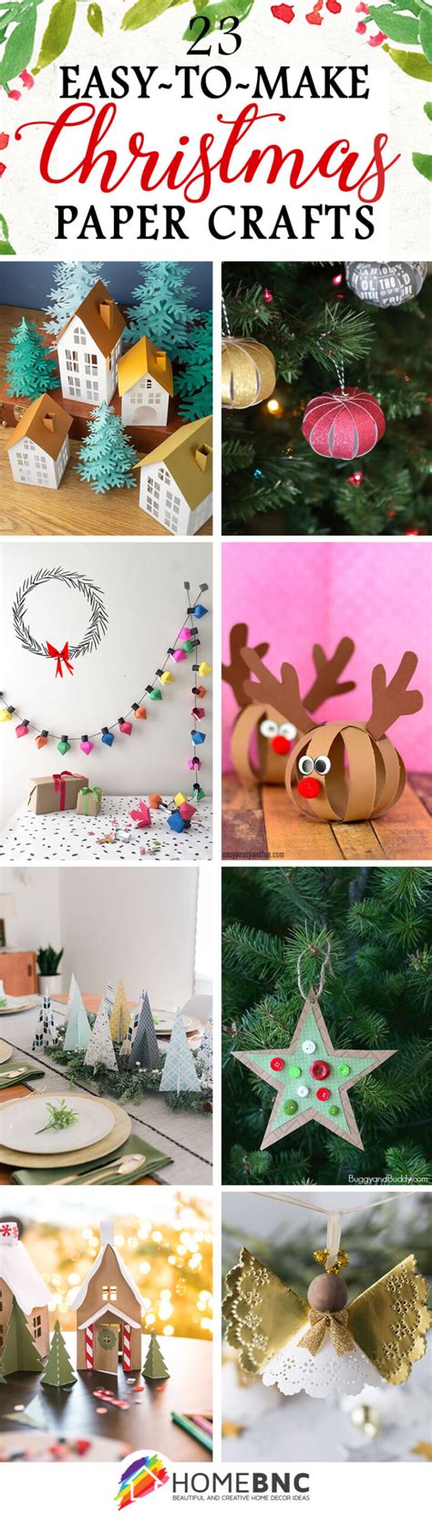 Diy Paper Christmas Decorations For A Fun Holiday In