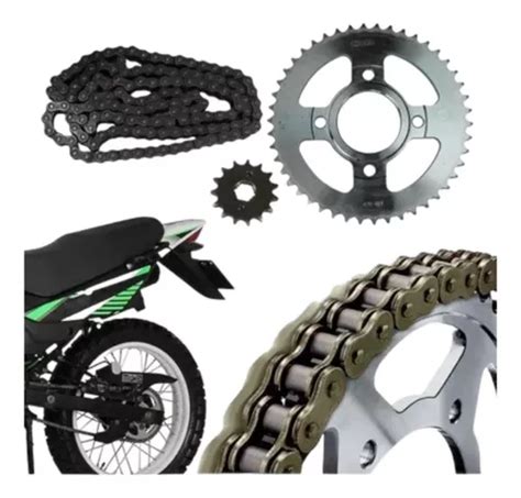 Kit Tracción Arrastre Dm200 2014 2020 Sport Italika Cadena Envío gratis