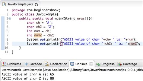 java convertir char a int con ejemplos tecnologias moviles