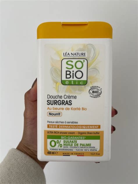 So Bio Étic Douche Crème Surgras au Beurre de Karité Bio INCI Beauty